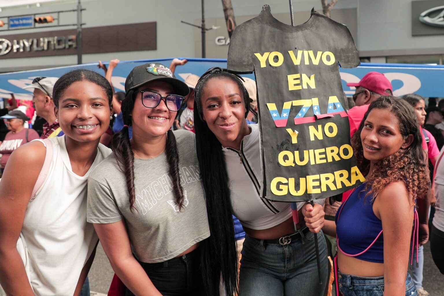MinMujer presente en la gran marcha por la Paz y en apoyo al presidente ...